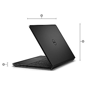 Dell 2018 Business Flagship Laptop Notebook 15.6" HD LED-Backlit Display Intel i5-7200U Processor 8GB DDR4 RAM 256GB SSD DVD-RW HDMI Webcam Bluetooth Windows 10 Pro-Black