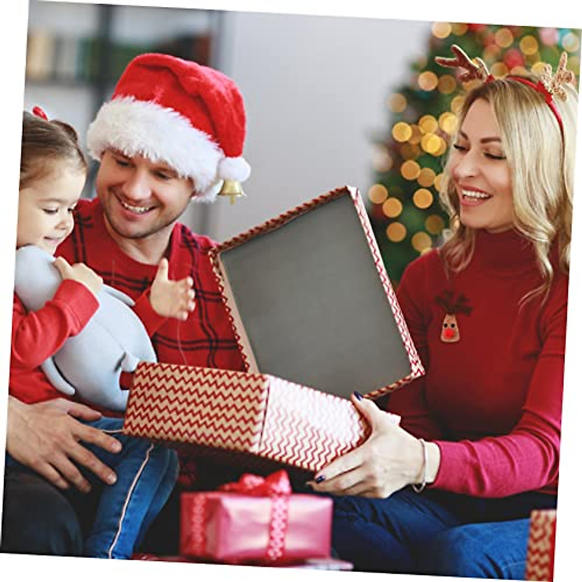 Christmas Felt Ornament Kit 6 Pcs Felt Elk Home Decoration Mini Accessories Miniture Decoration Knitted Doll Christmas Xmas Felt Knitted Santa DIY Handmade Decoration Apparel