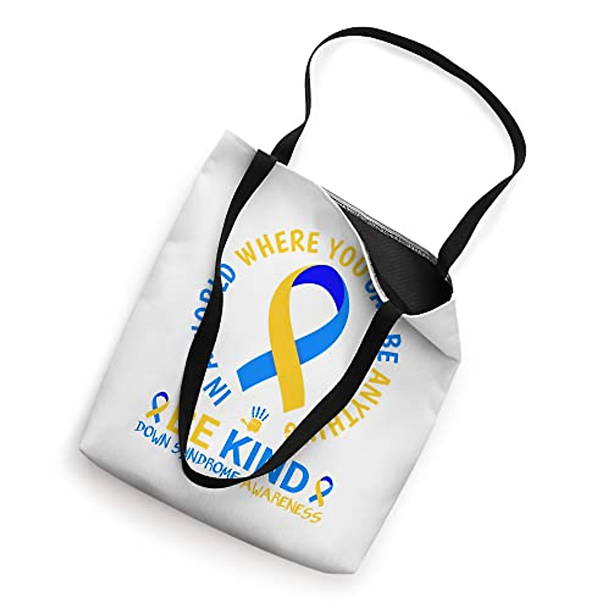 World Down Syndrome Day 2023 Be Kind Down Syndrome Awareness Tote Bag