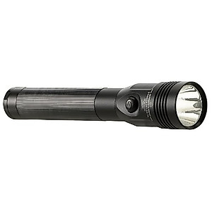 Streamlight 75458 Stinger DS LED HL 800-Lumen Rechargeable Dual Switch Flashlight with 120-Volt AC/12-Volt DC Smart Charge Piggyback Charger (NiMH), Black