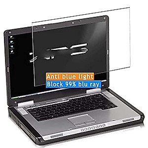 Vaxson 2-Pack Anti Blue Light Screen Protector, compatible with DELL XPS M170 17" TPU Film Protectors Sticker [ Not Tempered Glass ]