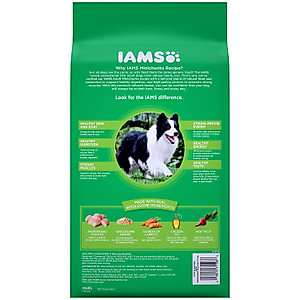 P L-RA IMS Proactive Health Minichunks Real, Farm-Raised Chicken, and Whole Grain Recipe Dry Dog Food, Complete Nutrition, 7 lb Bag