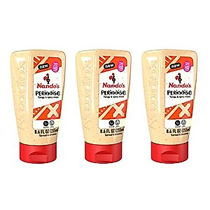 Nando's Original Spicy Mayo PERinaise - Flavored Mayonnaise Spread & Dressing - Gluten Free - 8.6 fl oz (3 Pack)