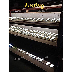 Vstar LED PAR36 9W (Eq to 50W Halogen) 12V AC/DC Lamp Landscape Waterproof (4 Pack-Warm White)