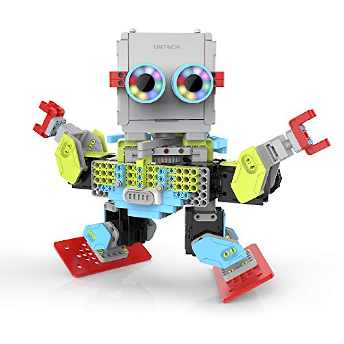 JIMU ROBOT UBTECH MeeBot 2.0 App-Enabled Building and Coding STEM Robot Kit (390 pcs)