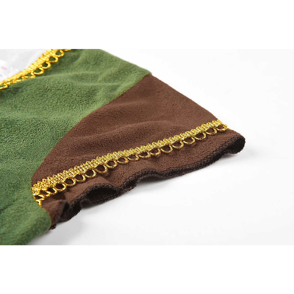 ReliBeauty Archer Costume Girls Huntress Costume for Girls with Cape,Green 10-12/150