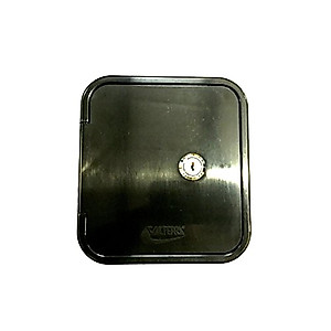 Valterra Black Gravity Water Hatch Fill Dish Lock Keys RV Trailer