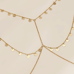 Gold Sexy Bra Body Chains,Body Chain for Women,Waist Chain Belly Chain Chest Chain,Sexy Beach Bikini Body Chain (Body C-100)