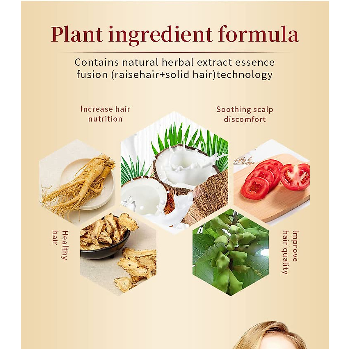 Maani Coconut Oil Hair Color Shampoo, Light Brown, 500 ML: Instant Fast Acting Long Lasting Hair Color Shampoo for Gray Hair, Nourishing, ShiningLong Lasting