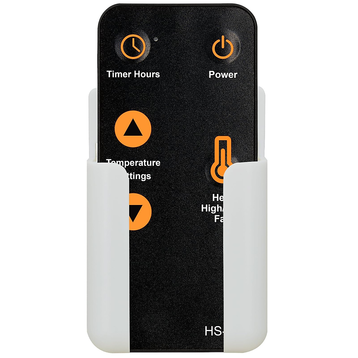 Compatible with Heat Surge Electric Fireplace Stove Heater Infrared Remote Control Touch Screen Models with Fan Option Mini Glo’s WB3, Accent W1B and Roll N Glows W17 (New 2018 Models), S8