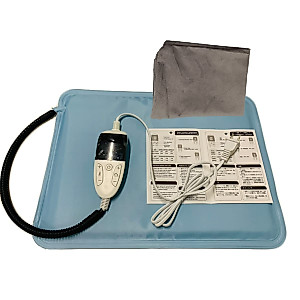 Pet Heating Pad, Temperature Adjustable Heated Bed, Digital Display Smart Heating Mat with Anti-bite Wire and Waterproof for Dogs, Cats,Rabbits,Chicken,etc (Small)