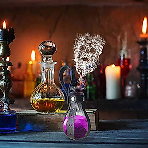 Myuilor Adult's Witch Wizard Dark Magic Potion Bottle Black