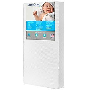 Dream On Me Lullaby 2-Sided Crib & Toddler 224 Coil Mattress (155-224)