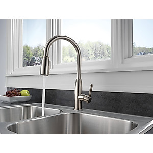 Peerless Faucet P188103LF-SS Apex Kitchen Integrated Pull Down Kitchen , Stainless