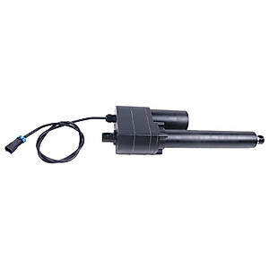 WQSING 2000 lbs 8 in 12V High Force Linear Actuator Compatible with Industrial Agriculture Brushed DC Electric Motor Stainless Steel Stroke PA-17-8-2000 Adjustable DIY