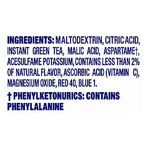 Crystal Light Sugar-Free Pomegranate Green Tea Naturally Flavored Powdered Drink Mix 5 Count Pitcher Packets