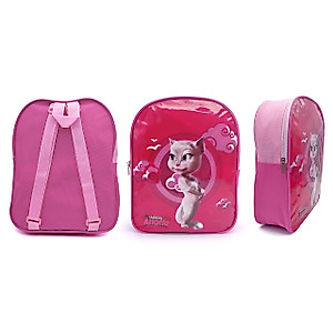 Talking Tom and Friends Ultimate Gift Set - Includes Angela 10 Inch Plush Toy, Stationary Set, Backpack & Roller Case