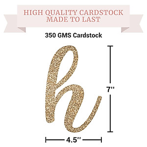 Pre-Strung Thank You For All You Do Banner - NO DIY - Gold Glitter Banner - Pre-Strung Garland on 8 ft Strand - Employee Coworker Staff Teacher Appreciation Decorations & Decor. Did we mention no DIY?