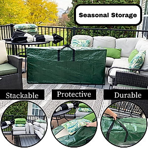 Evelots Christmas Tree Storage Bag - Fits 9 Ft Artificial Trees - Plastic Water Resistant Christmas Tree Bag - Strong Durable Handles Green