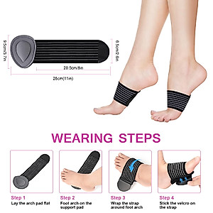 Plantarelief Plantar Fasciitis Night Splint: Plantar Fasciitis Relief Heel Pain for Women Men - Plantar Fasciitis Brace Arch Support - Dorsal Night Splints Relief Achilles Tendonitis Foot Drop