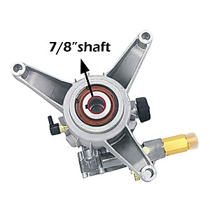 Pressure Washer Pump Replacement, 7/8'' Shaft Vertical Power Washer Pumps, 2400-2800PSI Pumps Replacement for Pump Pressure Power Washer