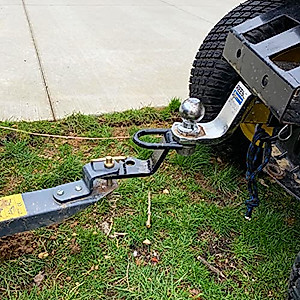 NIXFACE Heavy Duty ATV/UTV Three-Way Hitch ATV Attachments