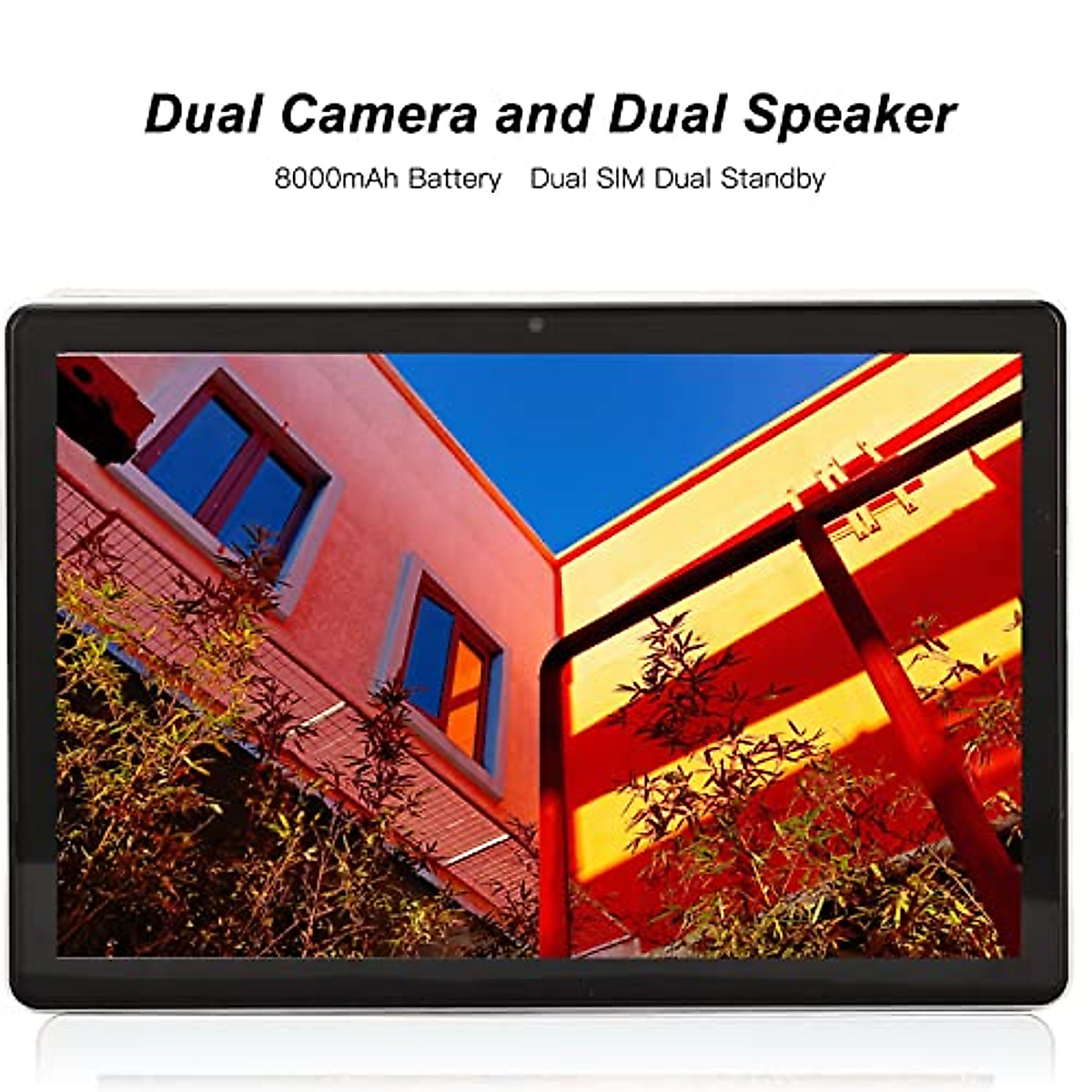 10 Inch Tablet, 4G Call Tablet US Plug 100-240V 2.4G 5G WiFi for Android11 for Reading (US Plug)