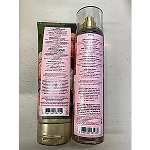 Bath and Body Works - Rose - Ultra Shea Body Cream and Fine Fragrance Mist -8 Oz 2018