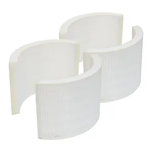 PUREBURG Replacement Filter Set Compatible with Crane EE-7002AIR Air Purfier HS-1941,2-Pack (4 Filters) H13 HEPA Air Clean Dust