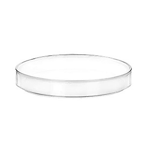 EISCO Plastic Petri Dish with Lid - 6" Diameter, 0.75" Depth - Molded in Polypropylene - Reusable, Autoclavable - Translucent