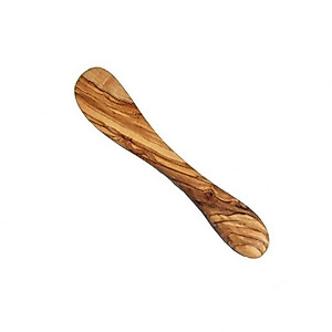 Naturally Med - Olive Wood Butter Knife/Spreader. Great for butter, jam, jelly, peanut butter etc. Handcrafted in Tunisia. Butter spreader.