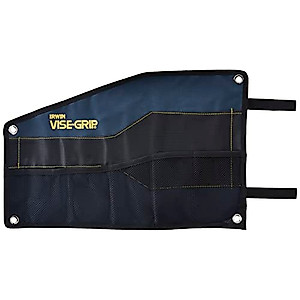 IRWIN VISE-GRIP Pliers Set with Tool Wrap, 5-Piece (2078708) , Blue