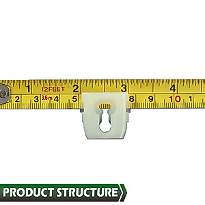 GRAND ORANGE Body Side Belt Moulding Molding Trim Clips 10pcs Compatible with Ford F100 F150 F250 F350 1973 1974 1975 1976 1977 1978 1979/Fit Ford Broncos 1978-1979