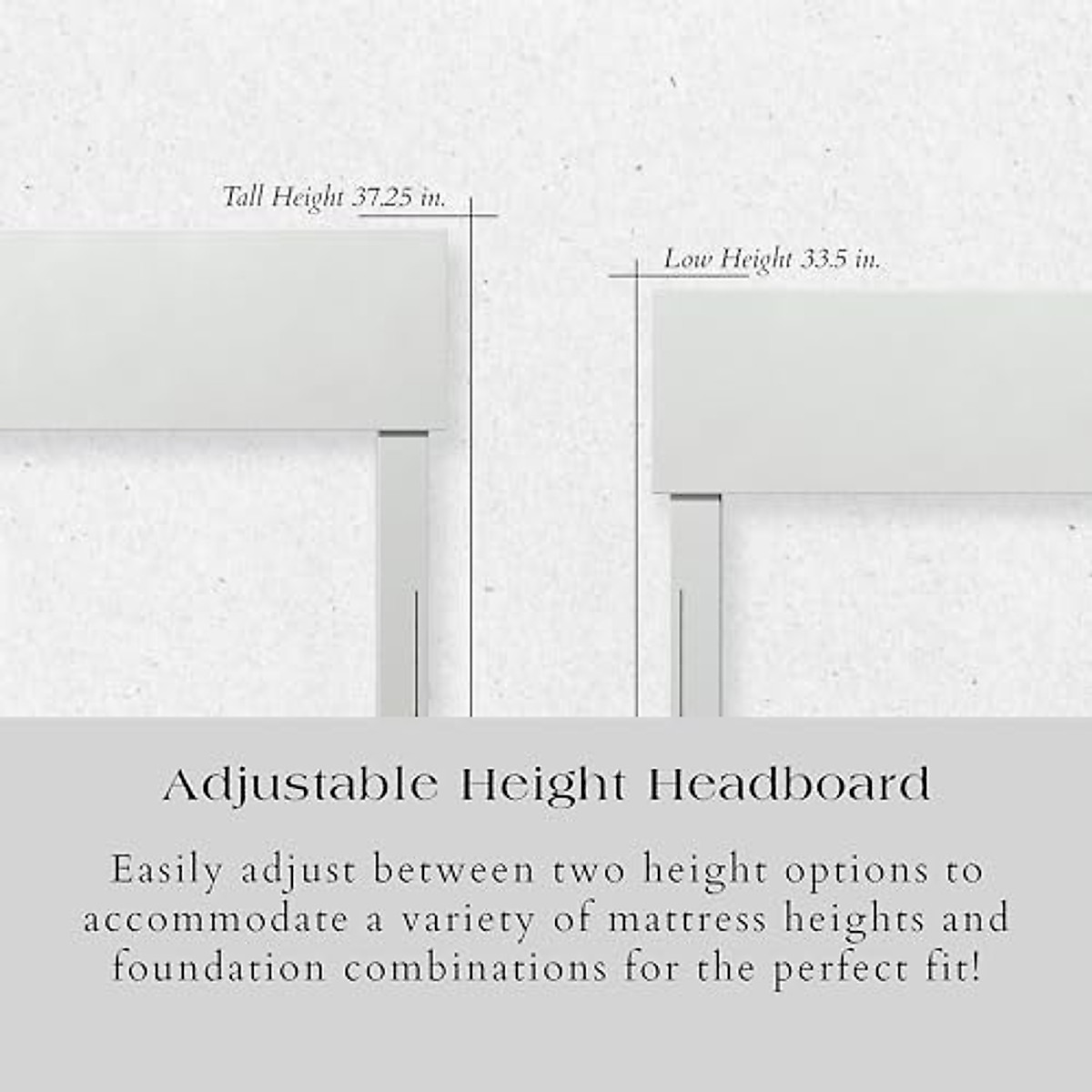 AFI Orlando Twin Size Headboard with Attachable Charger in White