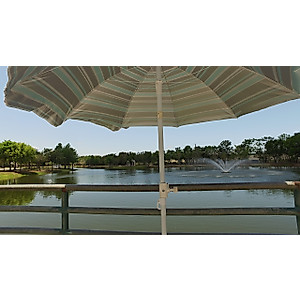 Beach Umbrella Anchor Mount Strap Shade (Color: Pink , White , or Green) (Pink)