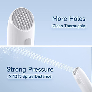 Portable Bidet, High Water Pressure USB Rechargeable Travel Bidet Sprayer, Insolife Electric Mini Handheld Personal Portable Bidet for Women Men Hygiene Cleaning, with 400mL Large Bottle On The Go