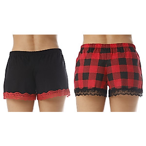 Just Love Womans Pajamas Shorts PJs Sleepwear (Pack of 2) 6334-10195-M