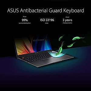 ASUS Vivobook S 15 Laptop 2023 New, 15.6" FHD Display, 12th Intel i7-12700H 14-Core, Iris Xe Graphics, 16GB DDR4 512GB SSD, Backlit KB, Thunderbolt 4, FP Reader, Wi-Fi 6E, Win11 Pro, COU 32GB USB