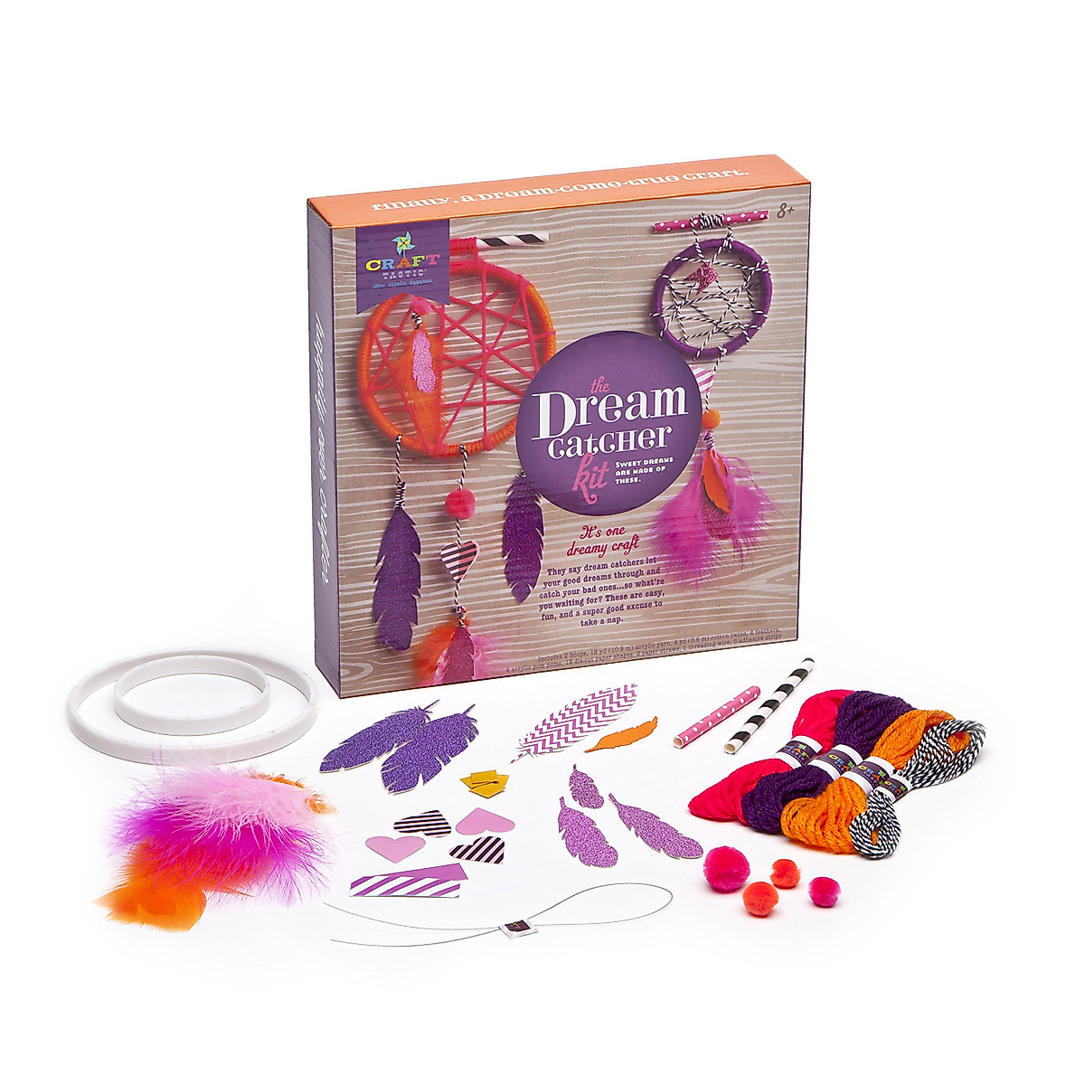 Craft-tastic – Dream Catcher Kit – Craft Kit Makes 2 Dream Catchers