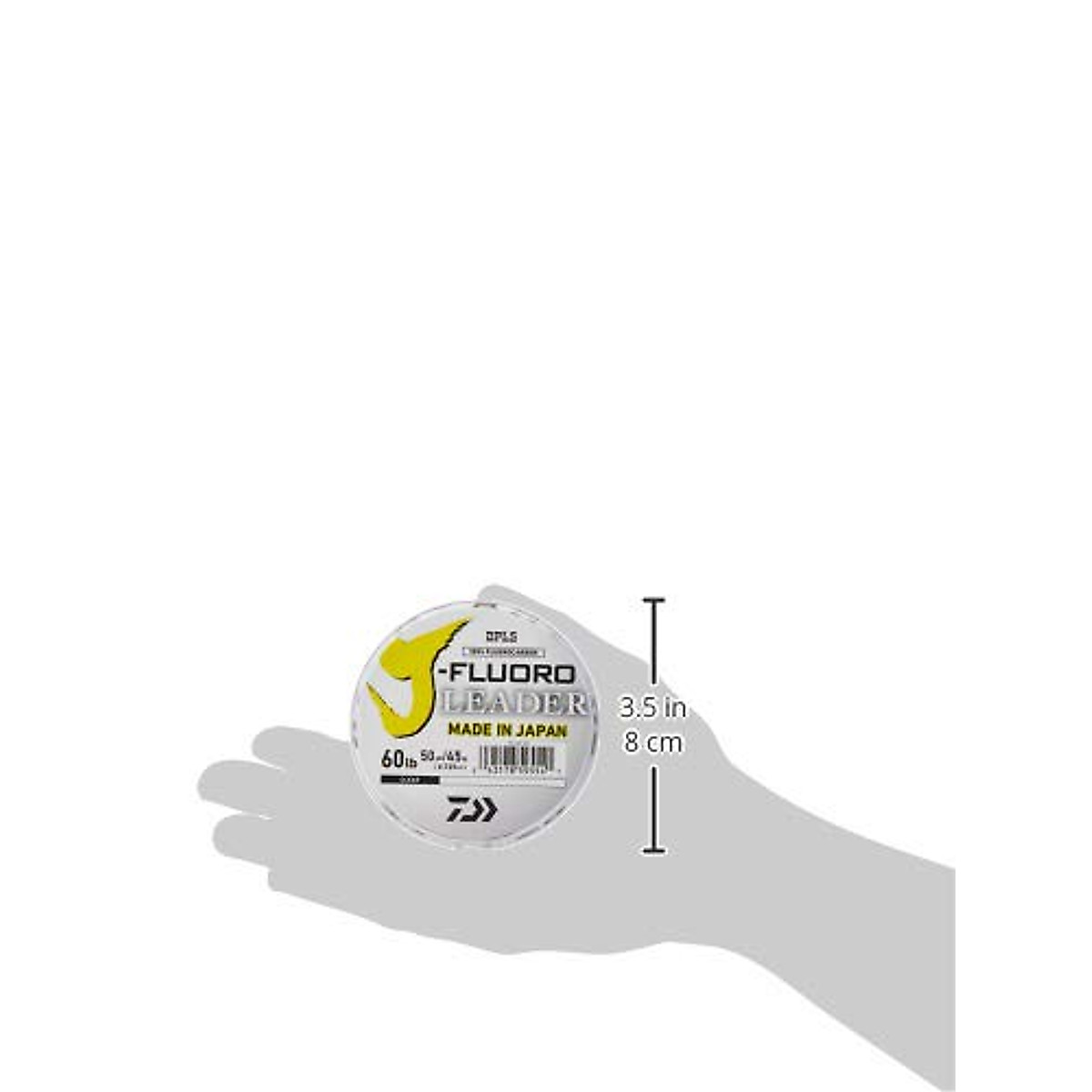 Daiwa J-Fluoro Fluorocarbon Leader - 60 Pound - 50 Yards, Multi, One Size