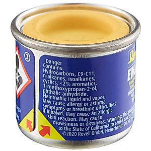Revell Enamels 14ml Yellow Matt Paint