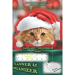 Stocking Stuffers for Women: January 2023 - December 2023: Cute Cats: Great Christmas Gift for Women