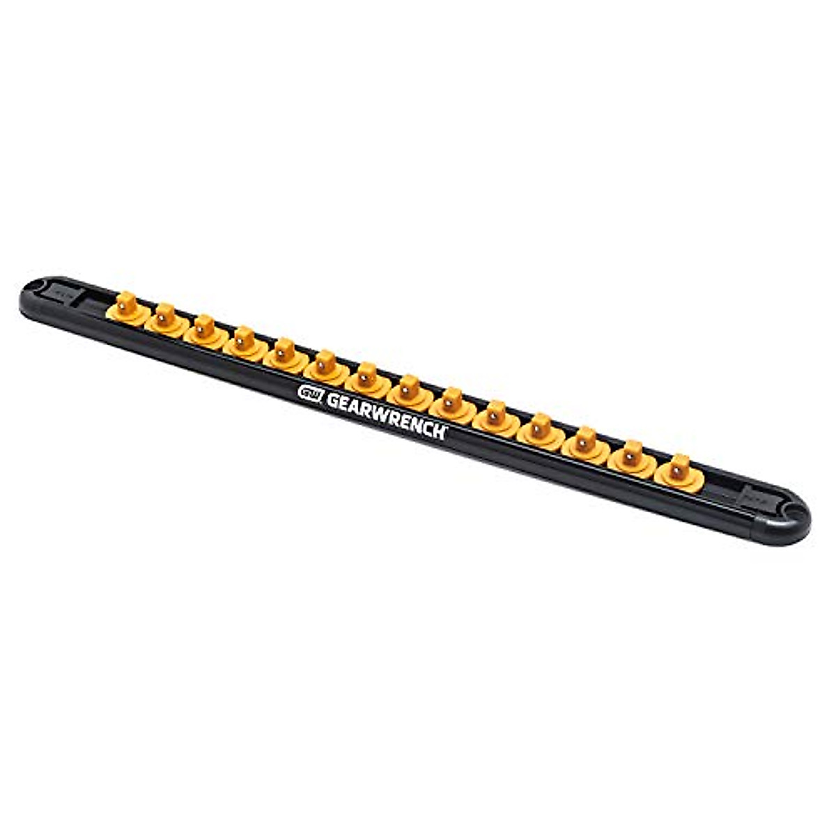 GEARWRENCH 1/4" Drive Magnetic Socket Rail Includes 14 Clips - 83126