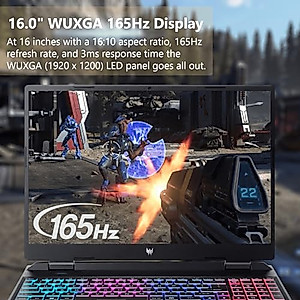 acer Predator Helios Neo Gaming Laptop - 16" WUXGA 165Hz Display, i7-13700HX, up to 5GHz, NVIDIA GeForce RTX 4050 6GB, 16GB DDR5, 2TB SSD, Wi-Fi 6, Backlit Keyboard, Windows 11 Home + Mouse