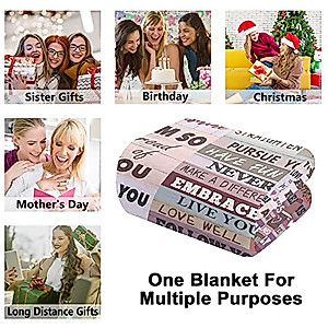 Personalized Mom Blanket Birthday Gifts for Mom from Daughter or Son Mothers Day Best Mom Ever Gifts for Mother Women Her I Love You Mother Daughter Gift Ideas