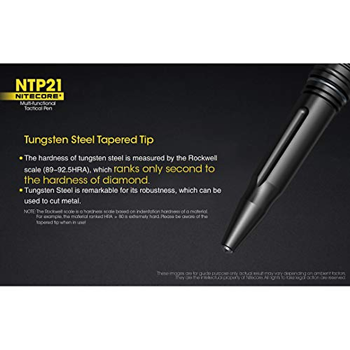 Nitecore NTP21 Multi-functional Premium Tactical Pen with LumenTac Organizer