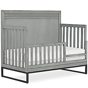 Evolur Kyoto Convertible Crib Toddler Guard Rail I Full Assembly I Lasting Quality