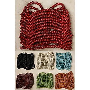 Curious Designs Cuff Bracelet, Black and 1 Assorted - Glass Beaded Stretch Style, Elastic, 6.5 to 8 Inches