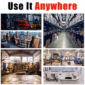 Torin Service Utility Cart Heavy Duty 2 Shelf Tier 300 LBs Rolling Trolley Storage Organizer for Garage Warehouse Workshop, APTC304B , Red