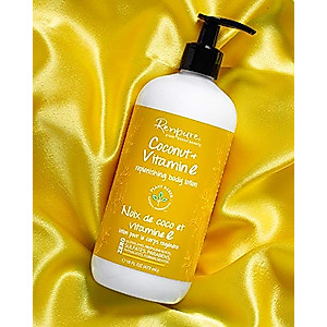 Renpure Plant-Based Body Lotion for Dry Skin – Coconut Oil, Aloe Vera & Vitamin E Oil for Skin – Hydrating, Lightweight Natural Body Lotion & Fast Drying Body Moisturizer Cream, 16 Fl. Oz.